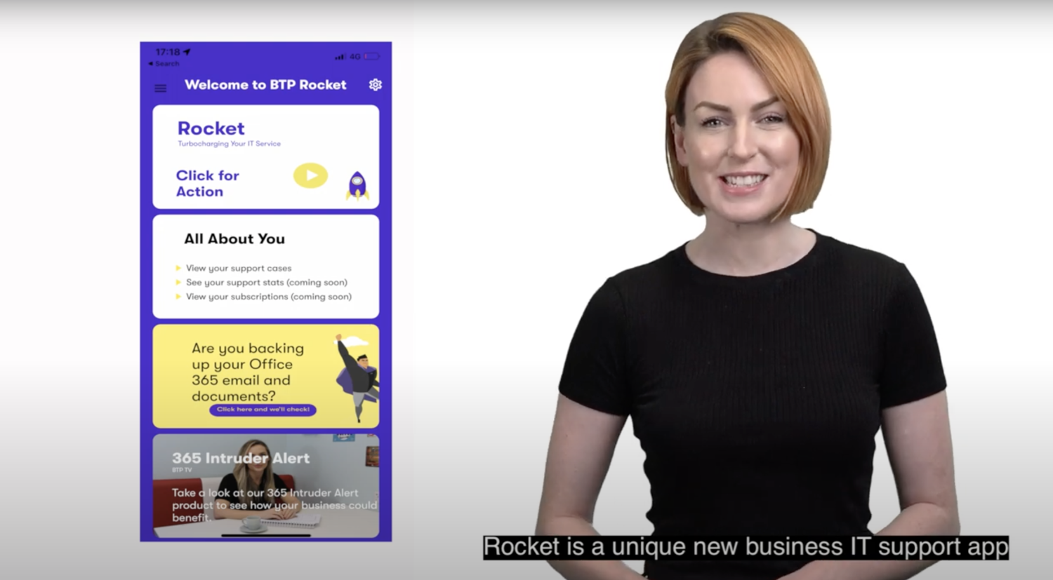 Rocket IT Support App | BTP UK | Hampshire